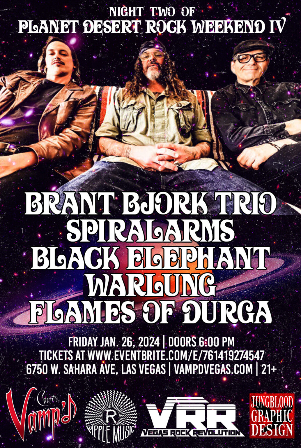 Upcoming Shows - Count's Vamp'd - Eat, Drink, Rock! - Las Vegas, Nevada