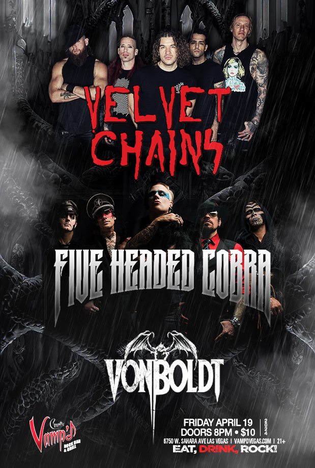 Upcoming Shows - Count's Vamp'd - Eat, Drink, Rock! - Las Vegas, Nevada