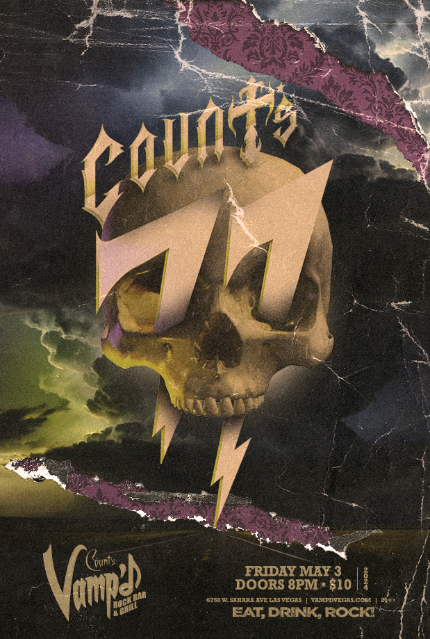 Upcoming Shows - Count's Vamp'd - Eat, Drink, Rock! - Las Vegas, Nevada