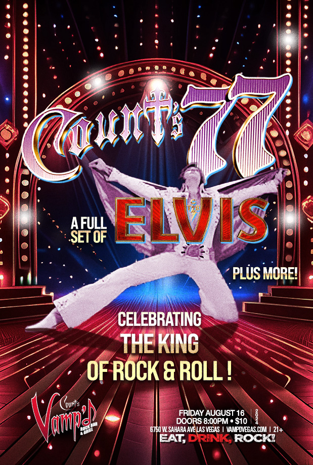 Upcoming Shows - Count's Vamp'd - Eat, Drink, Rock! - Las Vegas, Nevada