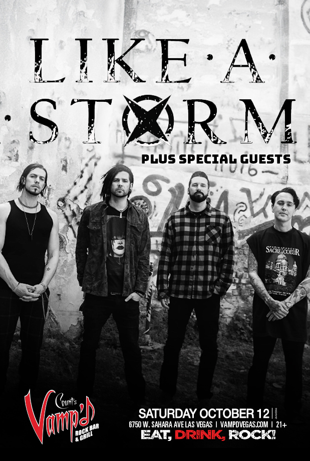 Upcoming Shows - Count's Vamp'd - Eat, Drink, Rock! - Las Vegas, Nevada