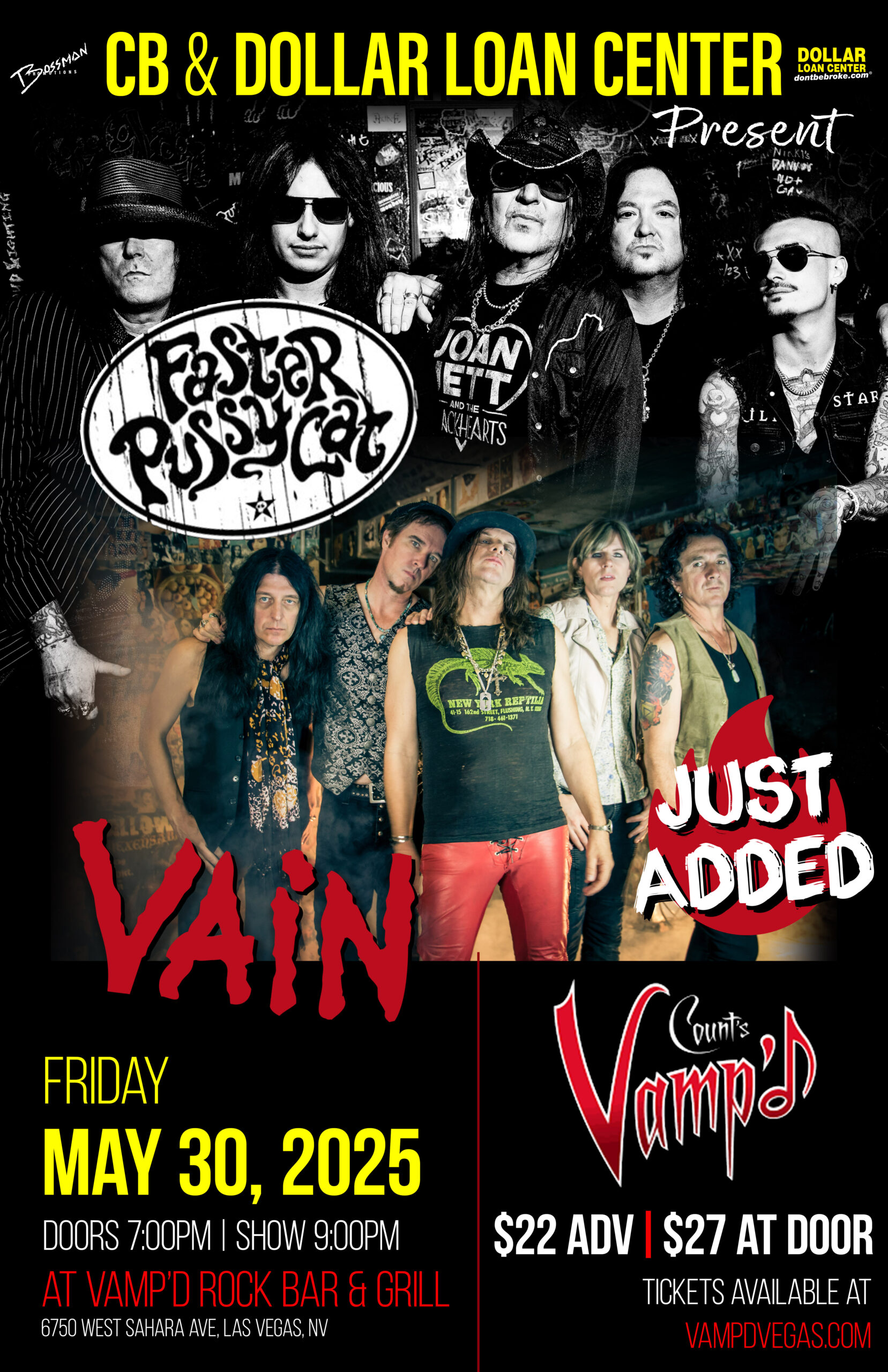 Upcoming Shows - Count's Vamp'd - Eat, Drink, Rock! - Las Vegas, Nevada